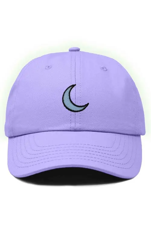 DALIX Moon Baseball Cap - Lavender