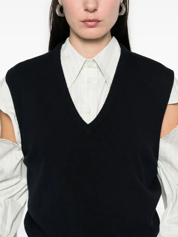 MAISON MARGIELA Virgin Wool Vest
