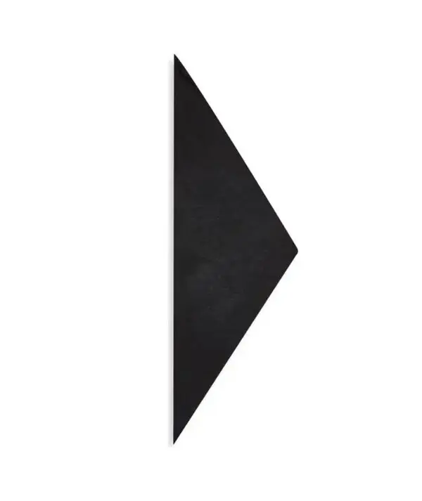 Johnstons Of Elgin Triangle Cashmere & Silk Scarf - Black