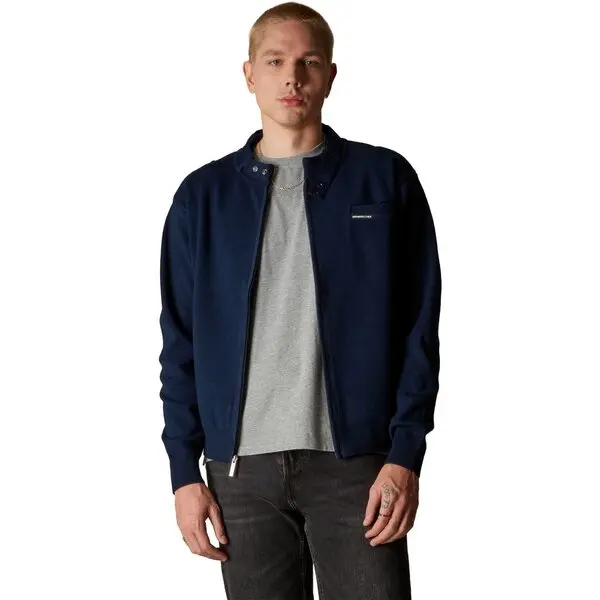 MEMBERS ONLY Iconic Racer Sweater - Navy