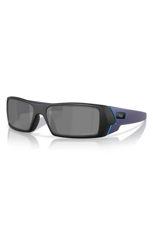 Oakley Gascan 60mm Polarized Rectangle Sunglasses - Matte Black