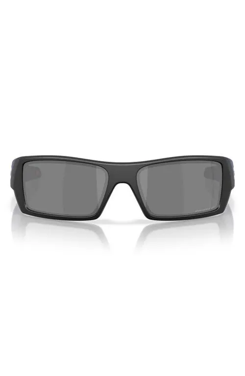 Oakley Gascan 60mm Polarized Rectangle Sunglasses - Matte Black