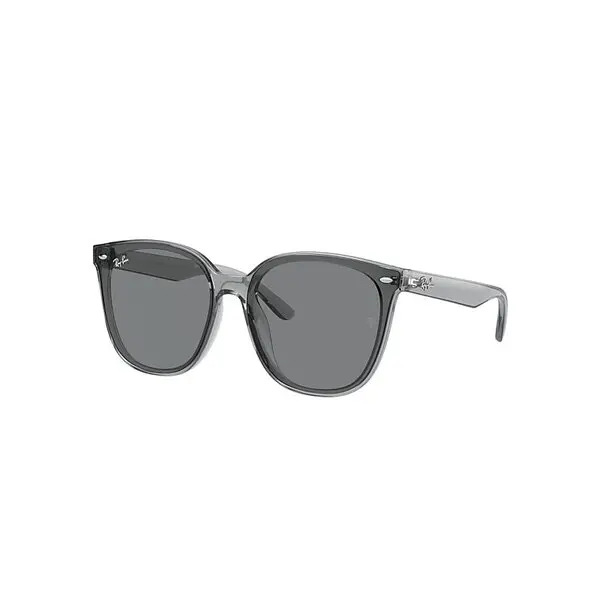 Ray-ban Sunglasses With Square Frame - Transparent Grey