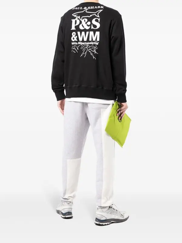 WHITE MOUNTAINEERING X Paul & Shark Logo-print Sweatshirt