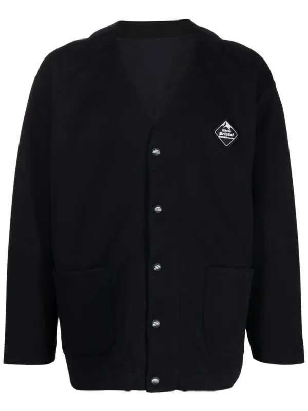 WHITE MOUNTAINEERING Logo-patch Cardigan