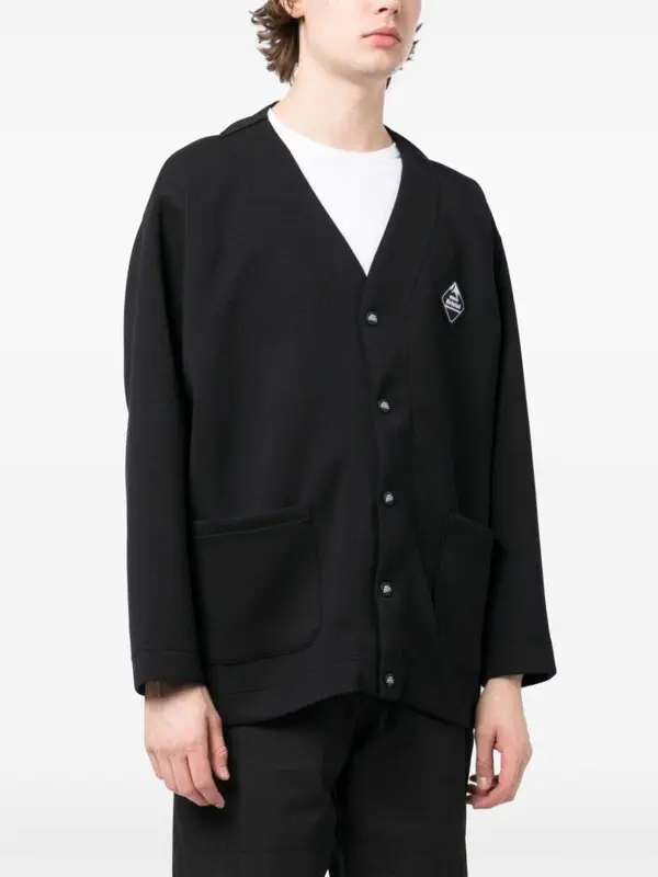 WHITE MOUNTAINEERING Logo-patch Cardigan