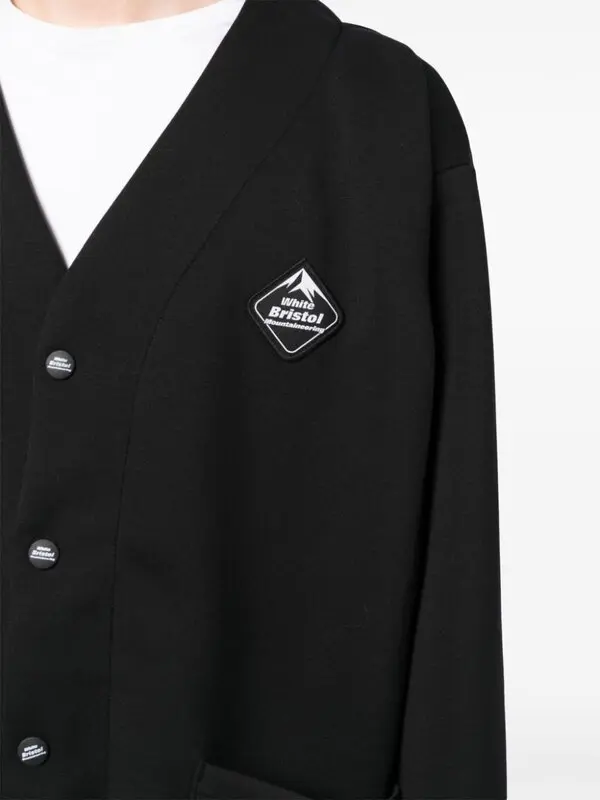 WHITE MOUNTAINEERING Logo-patch Cardigan