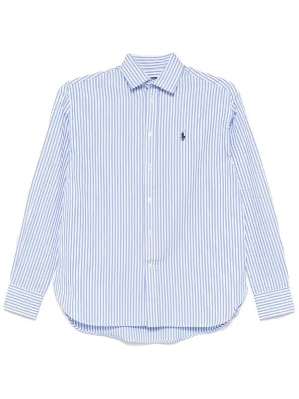 Polo Ralph Lauren Striped Button-down Shirt - Blue