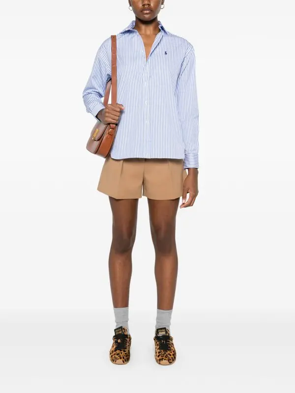Polo Ralph Lauren Striped Button-down Shirt - Blue