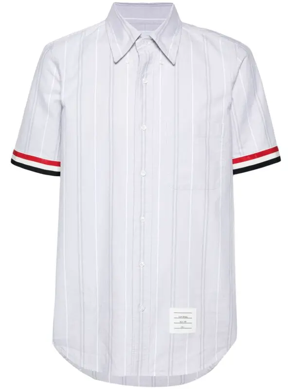 Thom Browne Rwb-edge Striped Shirt