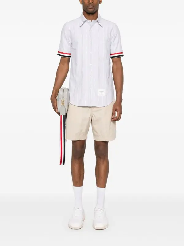 Thom Browne Rwb-edge Striped Shirt