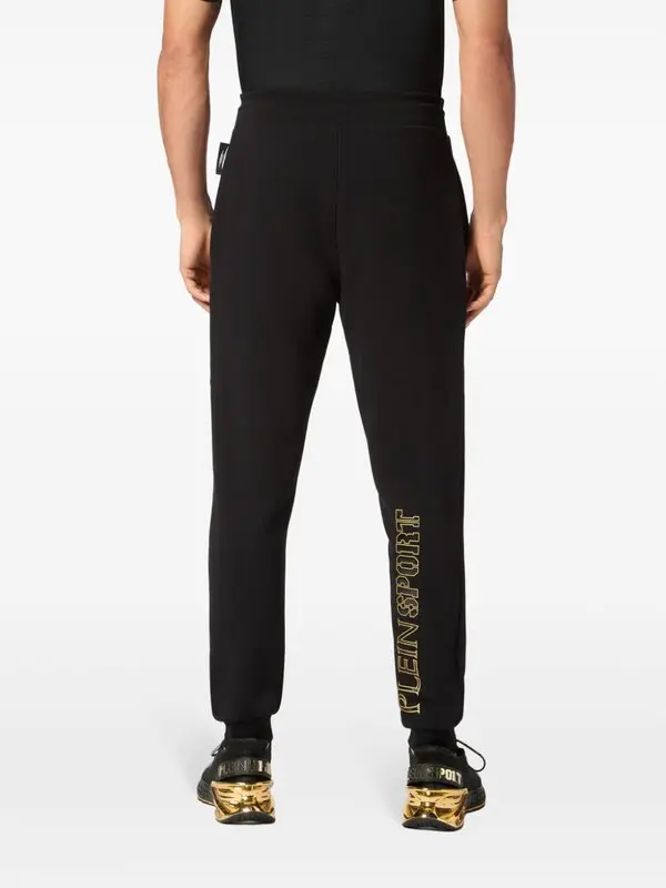 PLEIN SPORT Scratch-print Track Pants