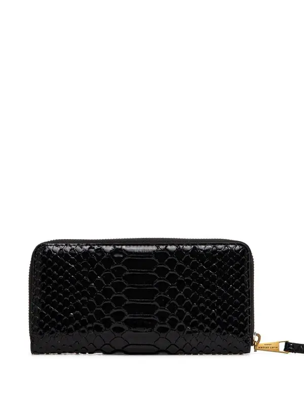 Kurt Geiger Chelsea Zip Wallet In Black 30% Off Editorialist