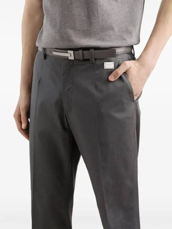 Dolce & Gabbana Logo-plaque Trousers