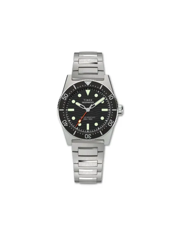 TIMEX Stainless Steel Automatic Bracelet Watch - Silver