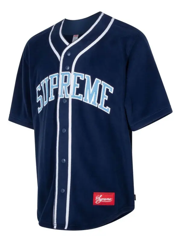 Supreme Polartec Baseball T-shirt - Blue