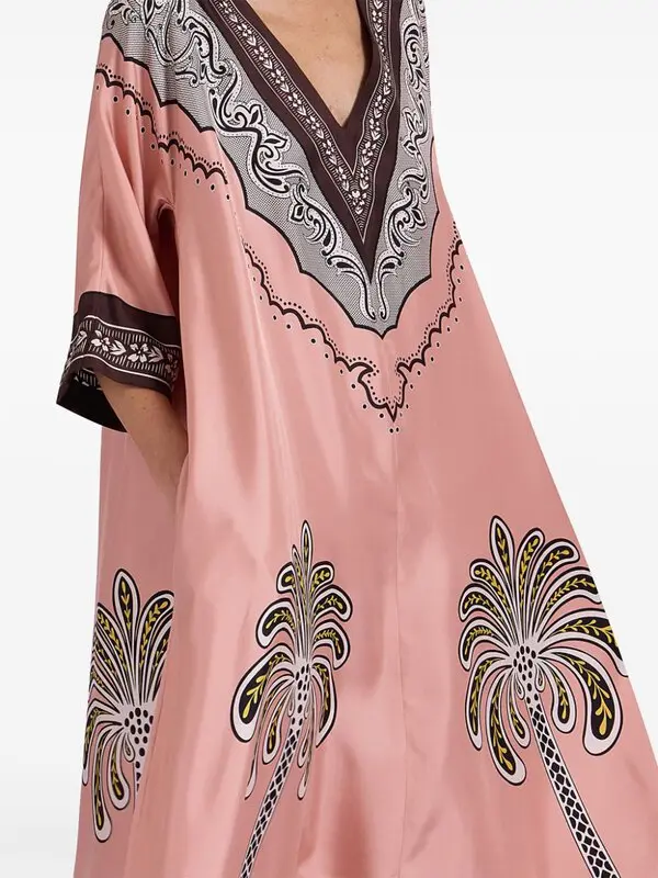 La DoubleJ Muumuu Maxi Dress - Pink