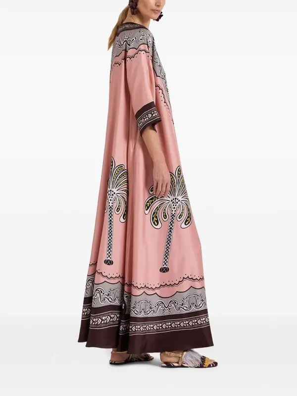 La DoubleJ Muumuu Maxi Dress - Pink