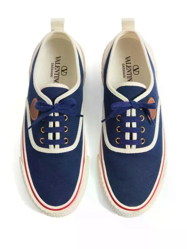 Valentino Garavani Nojoke Canvas Sneakers - Blue