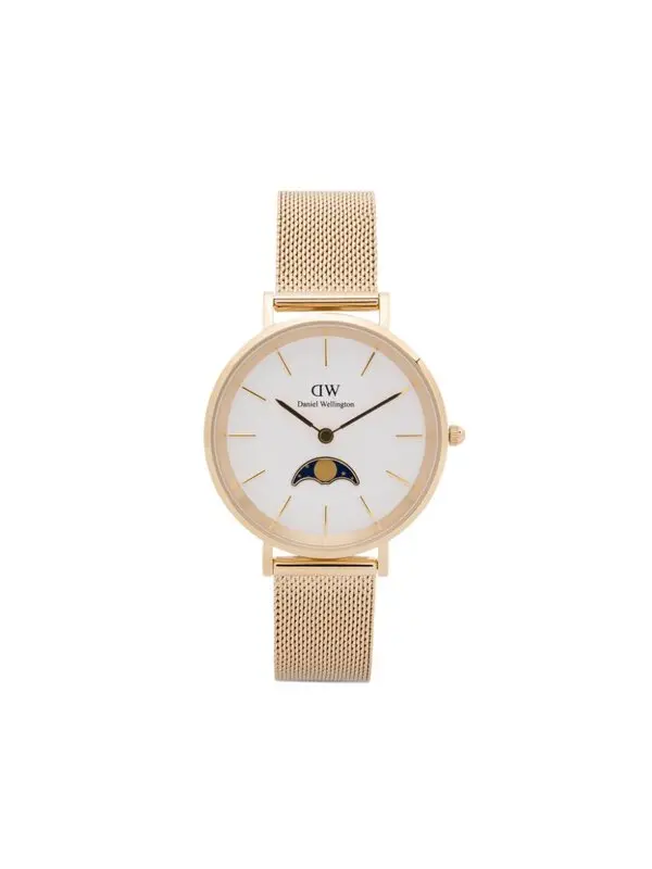 DANIEL WELLINGTON 32mm Evergold Watch - White