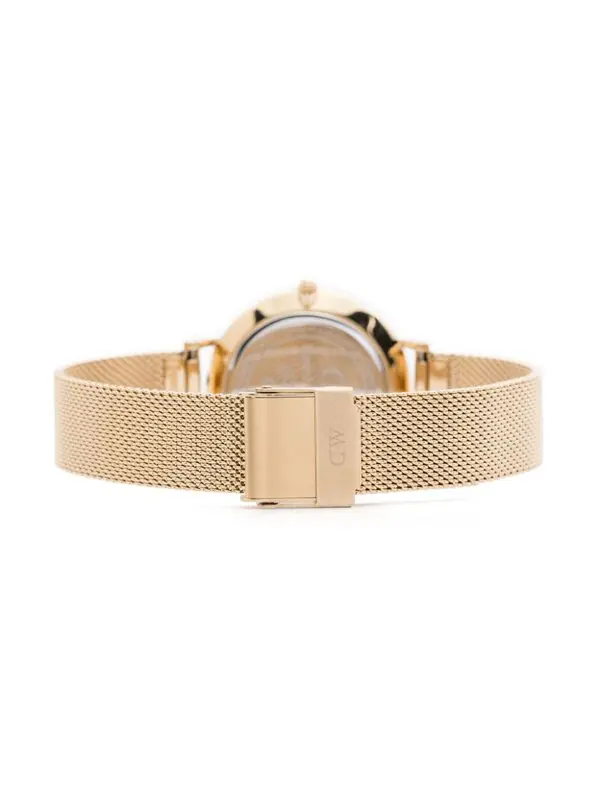 DANIEL WELLINGTON 32mm Evergold Watch - White