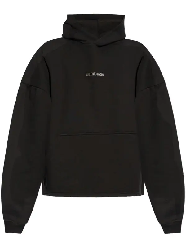 Balenciaga Logo-studded Hoodie