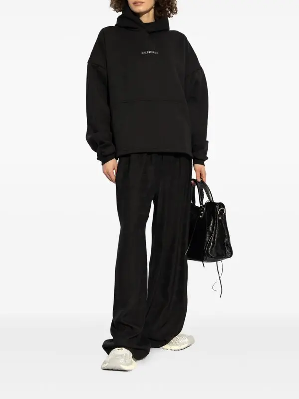Balenciaga Logo-studded Hoodie