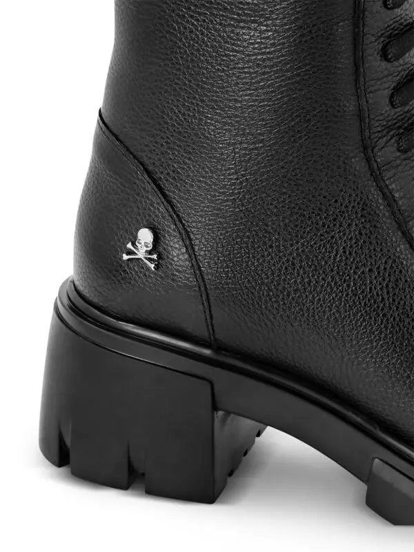 Philipp Plein Leather Boots