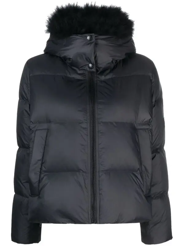 YVES SALOMON Detachable Hood Puffer Jacket