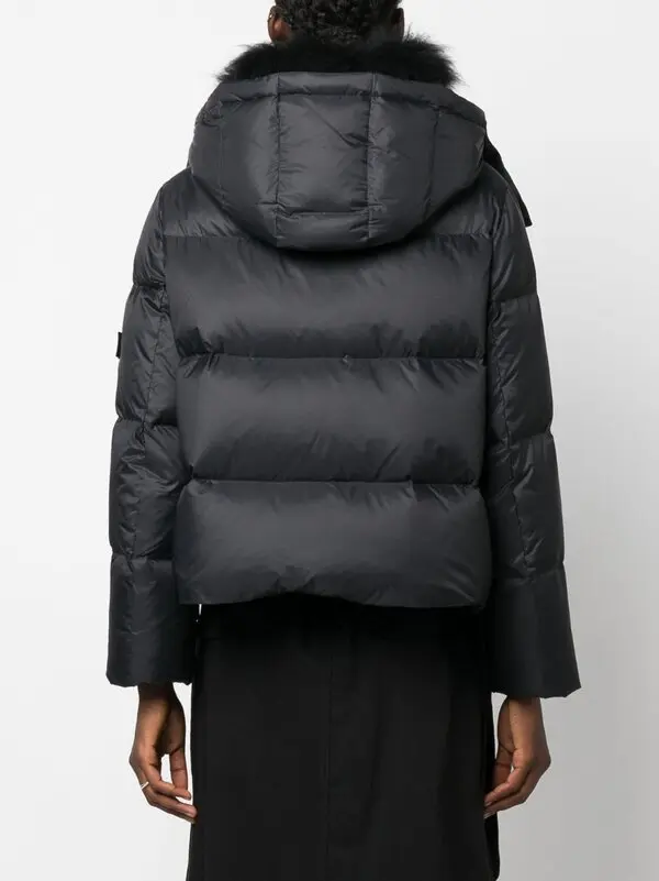 YVES SALOMON Detachable Hood Puffer Jacket