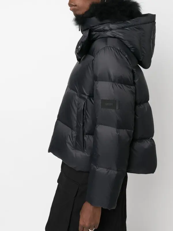 YVES SALOMON Detachable Hood Puffer Jacket