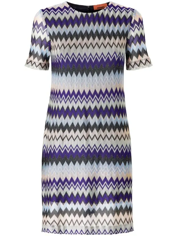 Missoni Zigzag-knit Mini Dress