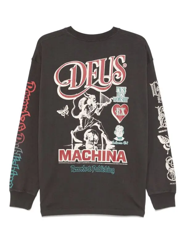 Deus Ex Machina Divine Spark Graphic Long Sleeve T-shirt