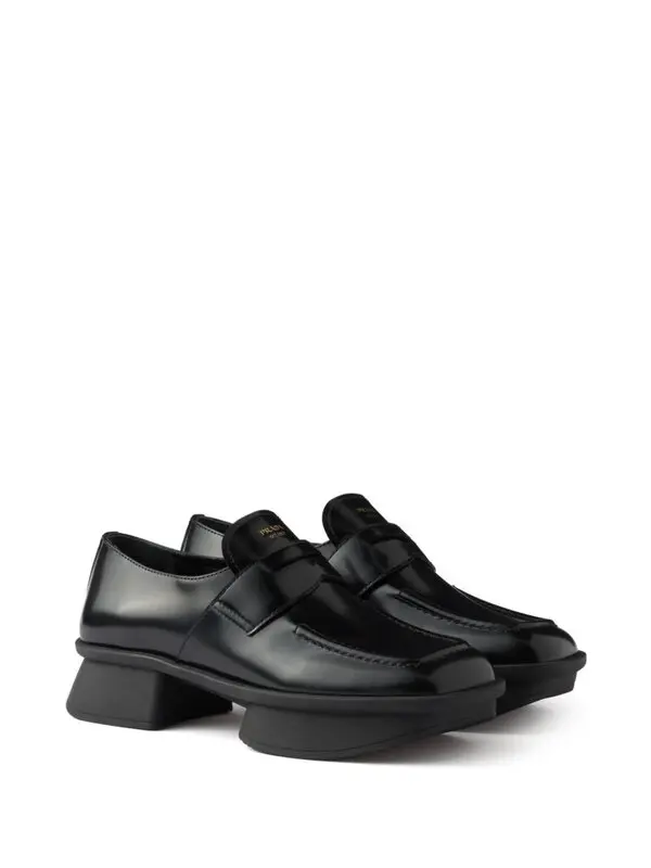 Prada Leather Loafers