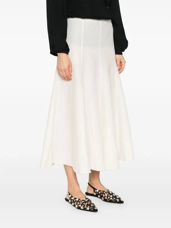 Khaite Lenno Midi Skirt