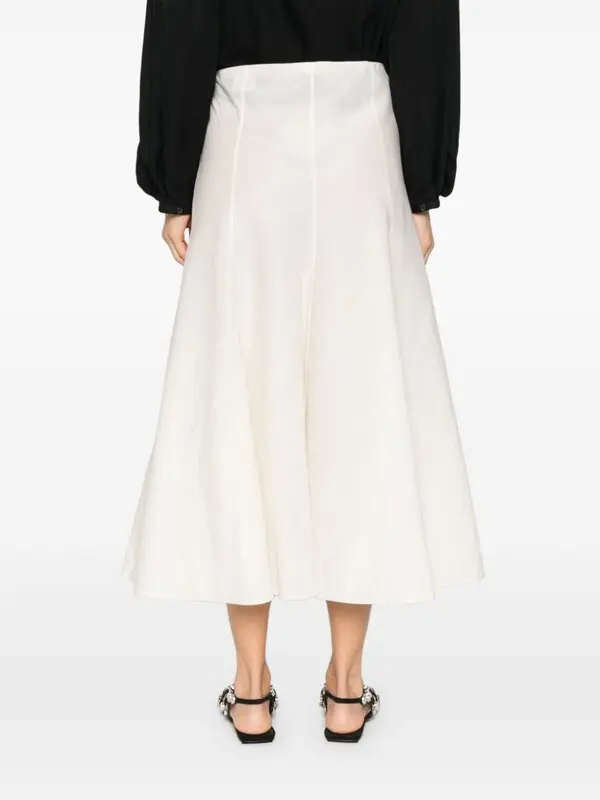 Khaite Lenno Midi Skirt