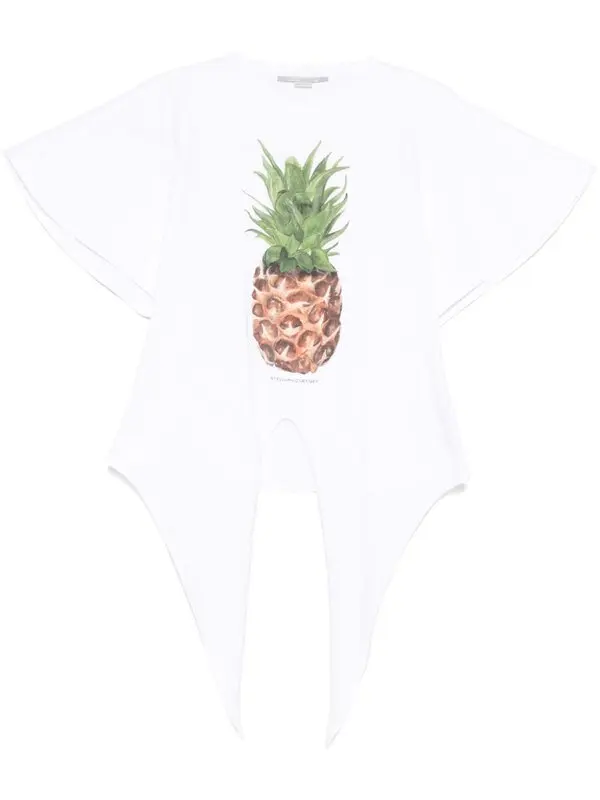 Stella McCartney Pineapple T-shirt - White