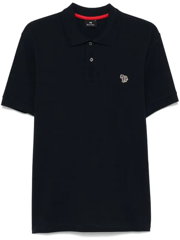 Paul Smith Zebra-patch Polo Shirt