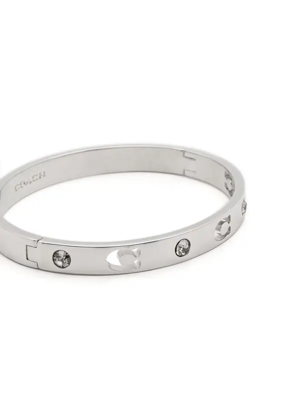 COACH Hinged Crystal Bracelet