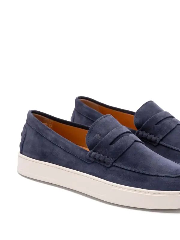 TOD'S Suede Loafers - Blue