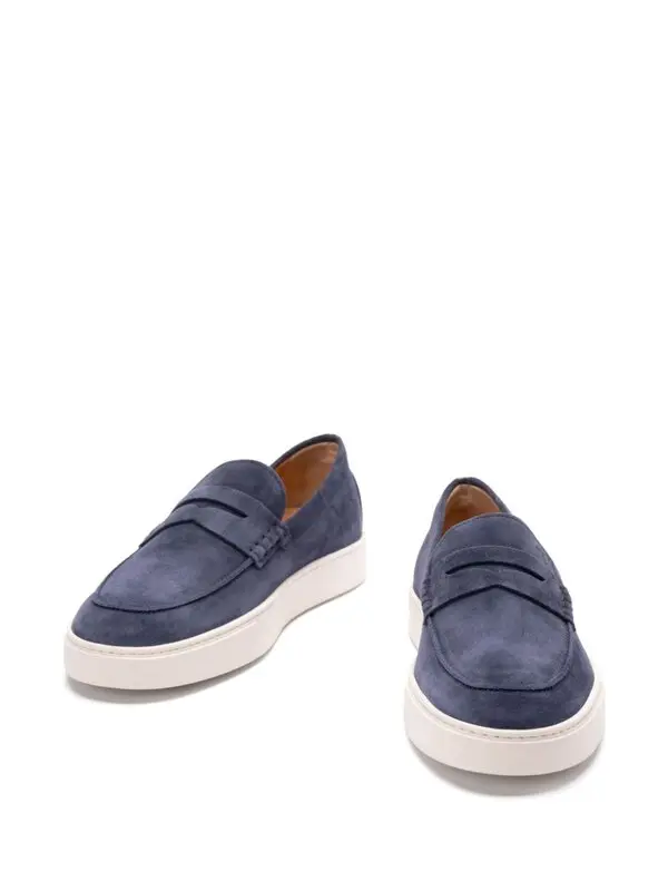 TOD'S Suede Loafers - Blue