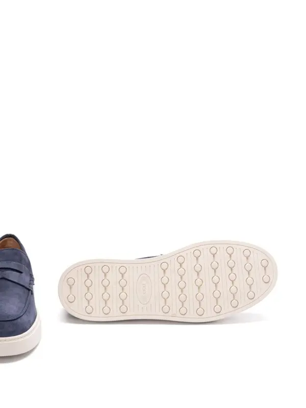 TOD'S Suede Loafers - Blue