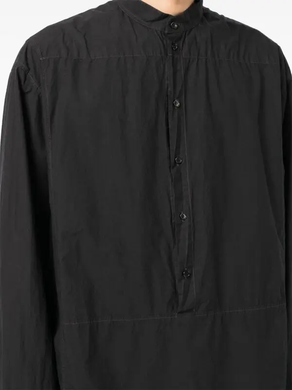 NICOLAS ANDREAS TARALIS Cotton Shirt - Black