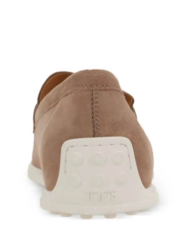 TOD'S Suede Loafers - Brown