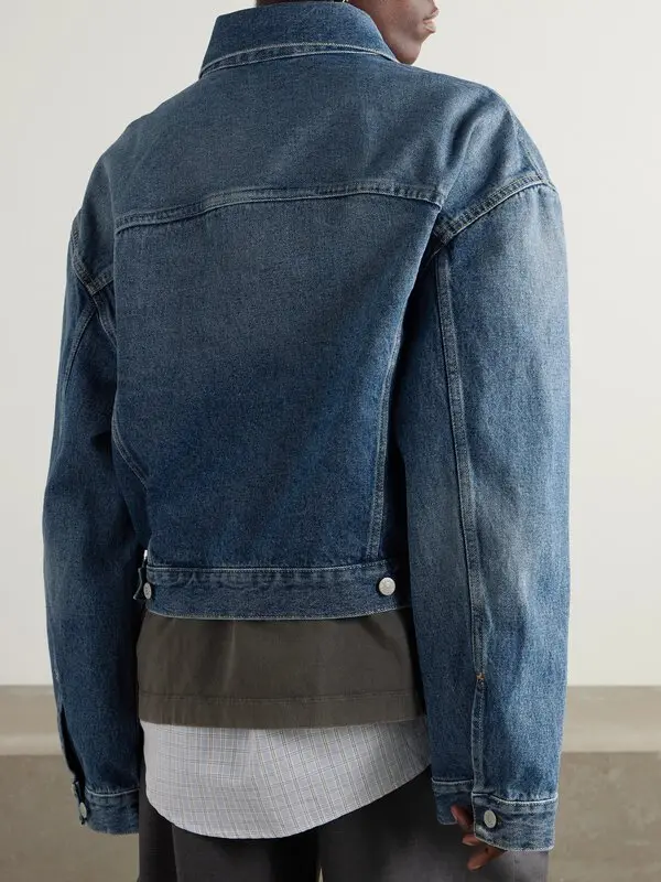 Acne Studios Distressed Denim Jacket