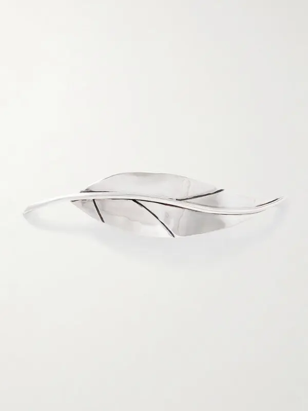 SOPHIE BUHAI Leaf Brooch - Silver