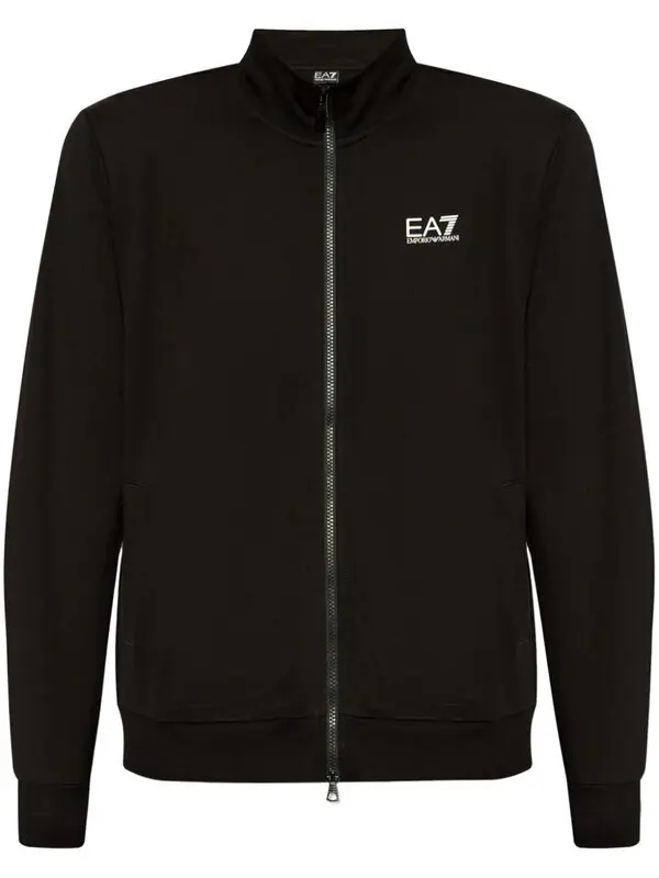 EA7 Zip-up Sweatshirt - Black