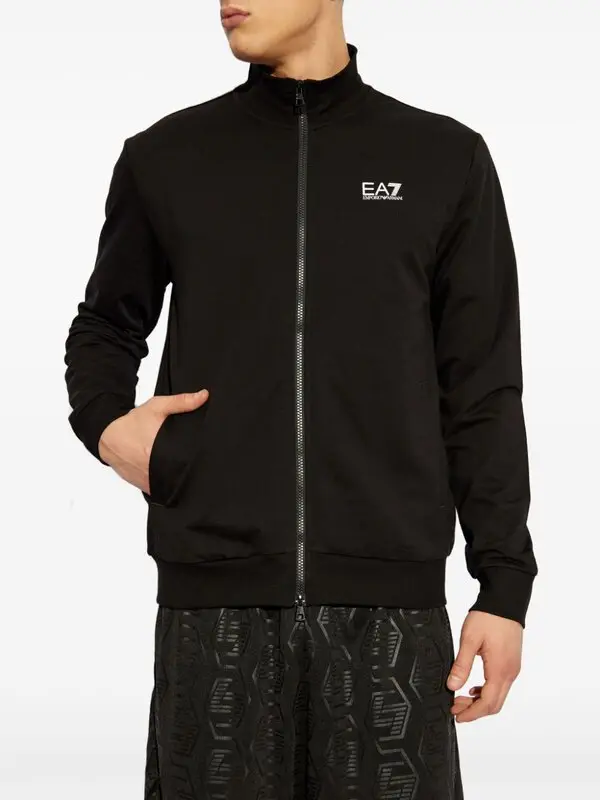 EA7 Zip-up Sweatshirt - Black