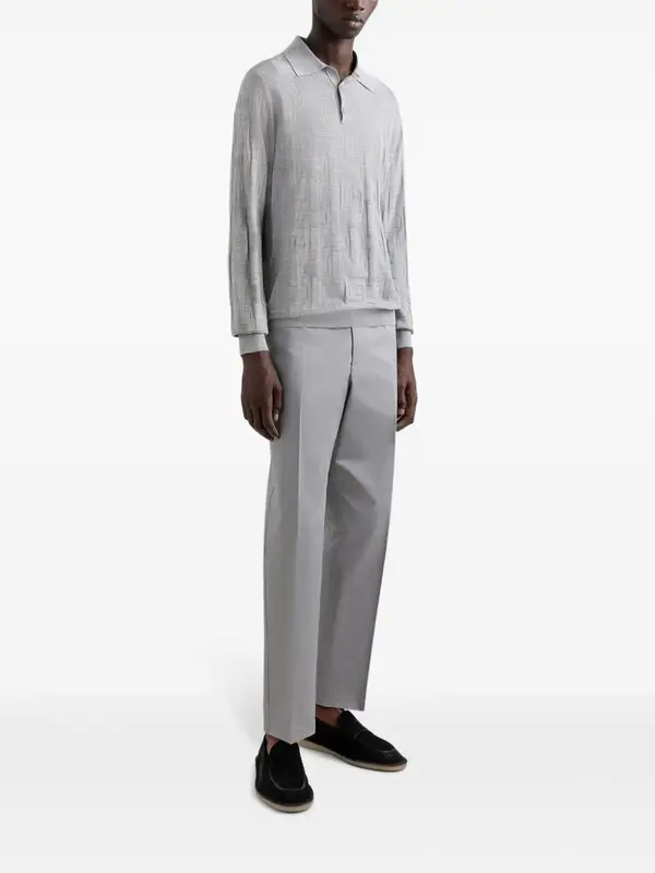Dolce & Gabbana Fine-knit Polo Shirt