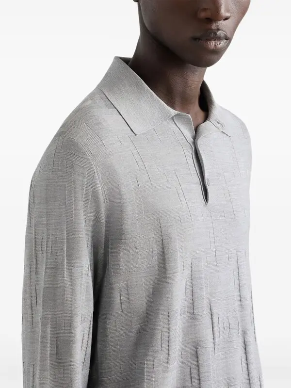 Dolce & Gabbana Fine-knit Polo Shirt